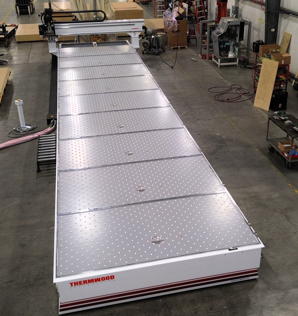 Learn About the Thermwood LFM 10'x45' CNC Router