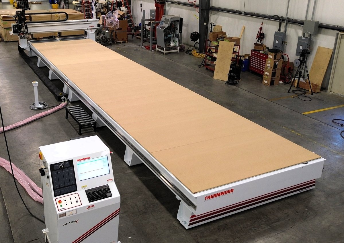 Learn About the Thermwood LFM 10'x45' CNC Router